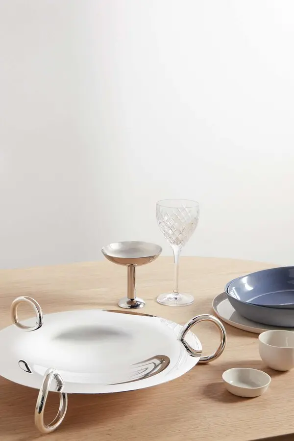 Christofle Vertigo -plated Bowl