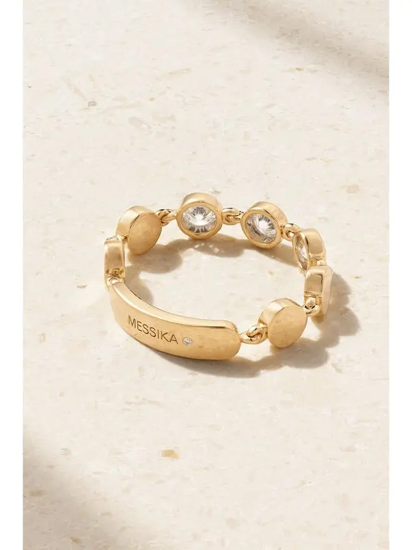 Messika D-vibes Medium 18-karat Diamond Ring