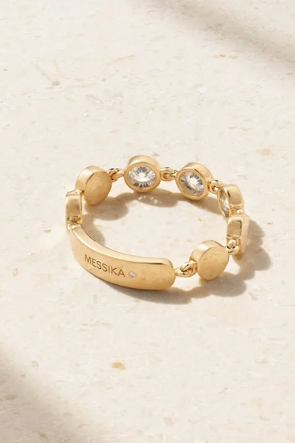 Messika D-vibes Medium 18-karat Diamond Ring