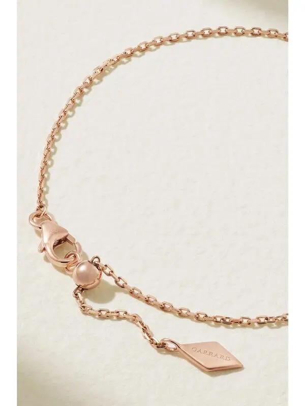 GARRARD Wings Rising Diamond & 18-karat Rose Bracelet