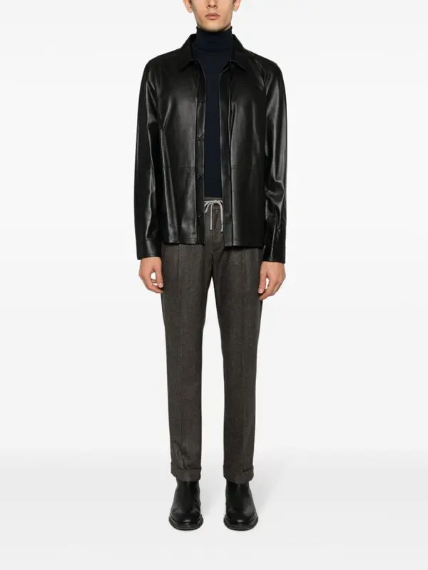 John Smedley Roll-neck Merino Wool Jumper