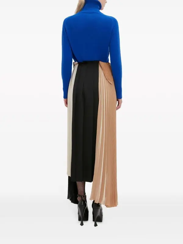 Victoria Beckham Full-neck Wool Jumper - Blue