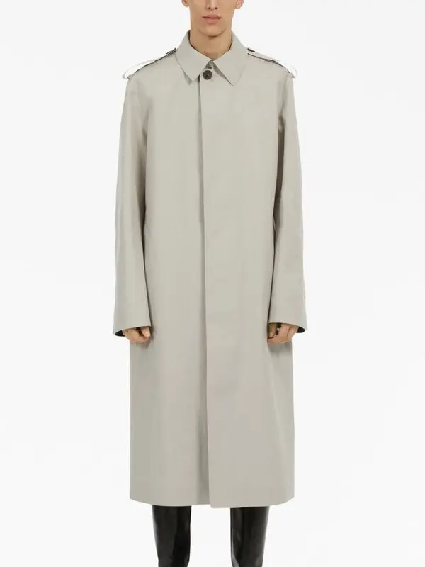 FERRAGAMO Cotton-blend Long Coat