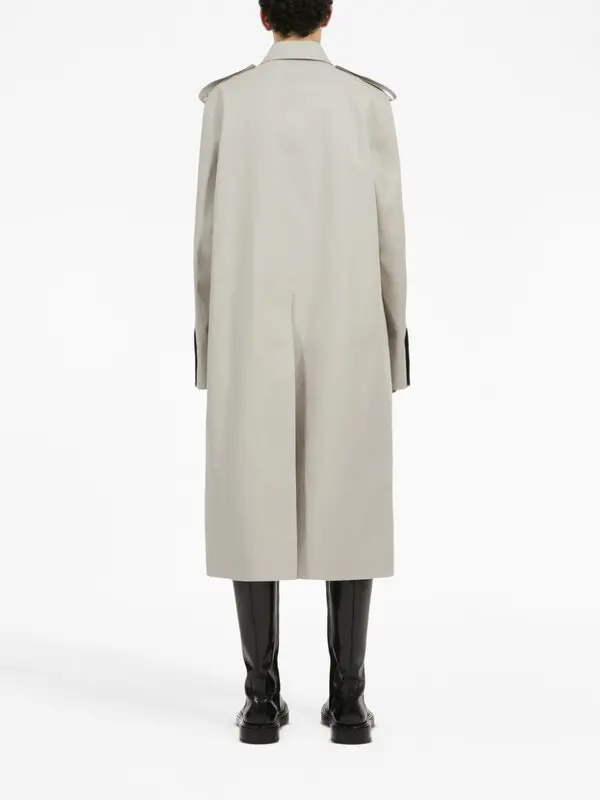 FERRAGAMO Cotton-blend Long Coat