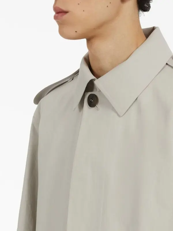 FERRAGAMO Cotton-blend Long Coat
