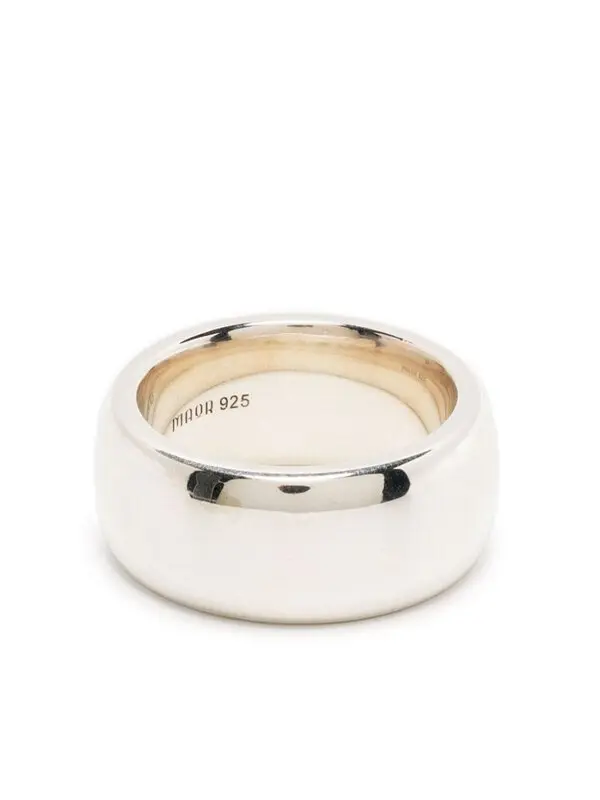 MAOR Chunky Band Ring - Silver