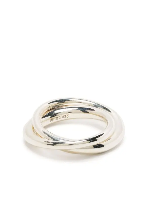 MAOR Duo Nerk Ring - Silver