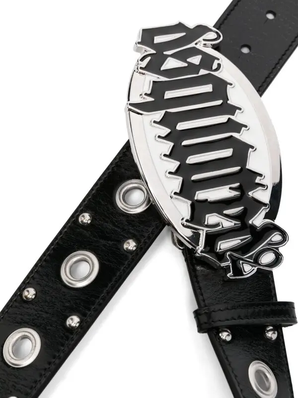 Dsquared2 Logo Buckle Leather Belt