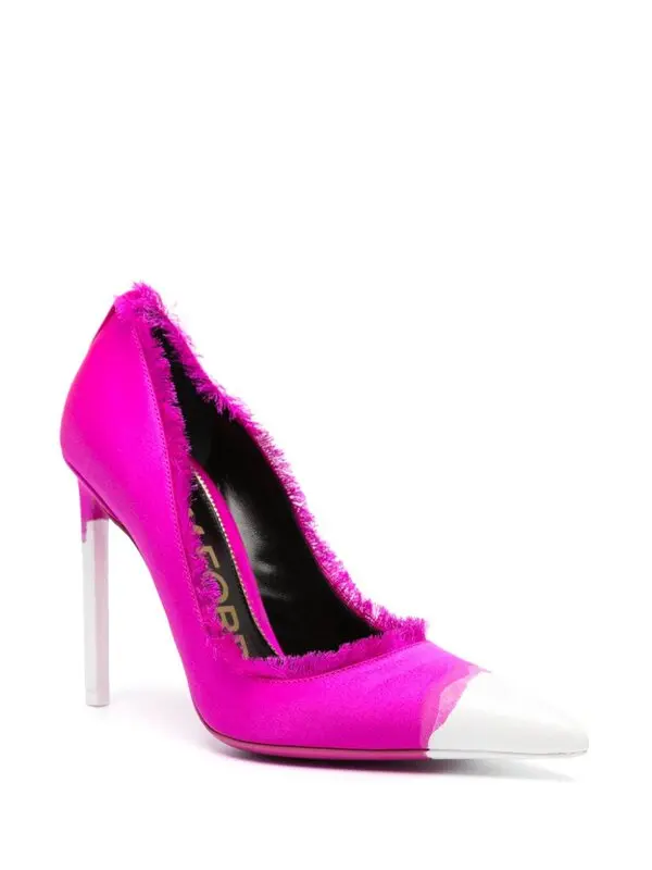 TOM FORD Painted Satin Pumps