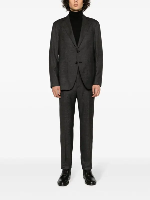 Caruso Single-breasted Wool Suit
