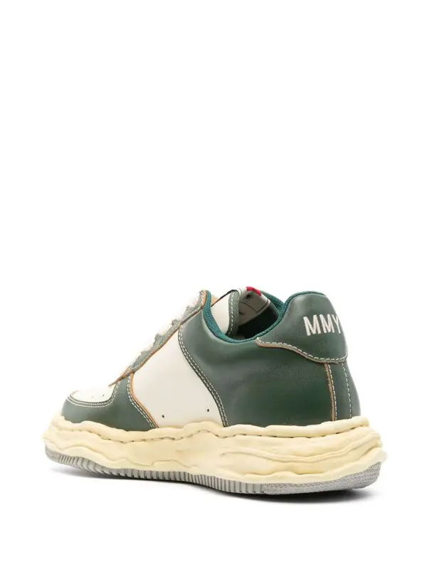 Mihara Yasuhiro Wayne Panelled Sneakers - Neutrals