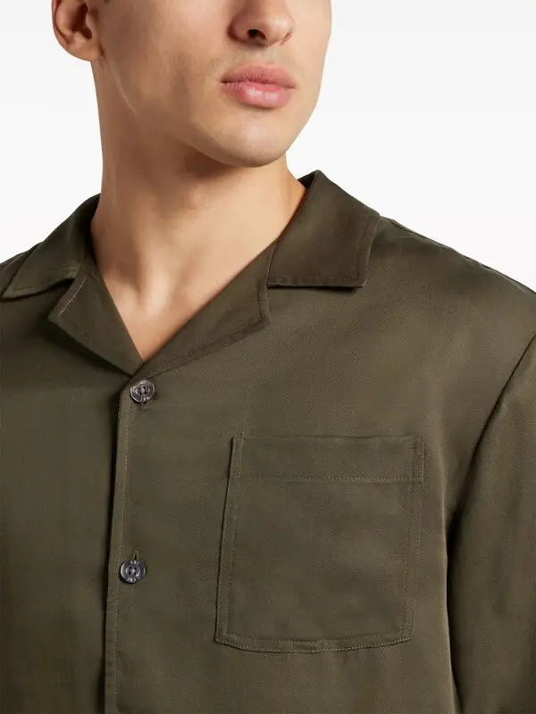 CHE Camp-collar Short-sleeve Shirt