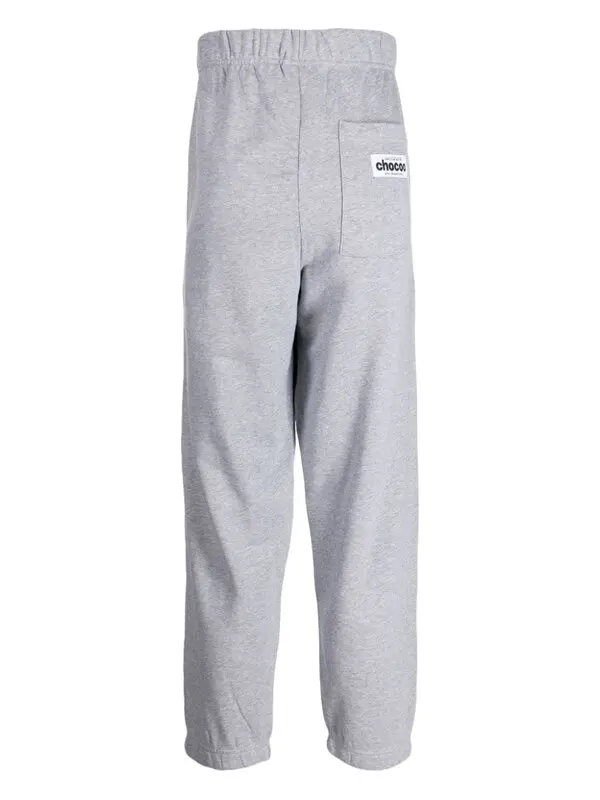 CHOCOOLATE Logo-patch Cotton Track Trousers