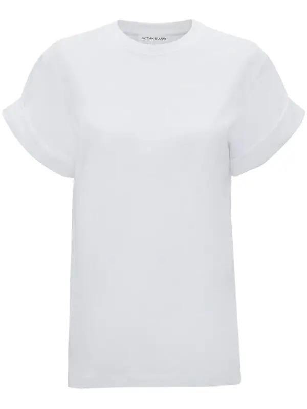 Victoria Beckham Crew-neck T-shirt - White
