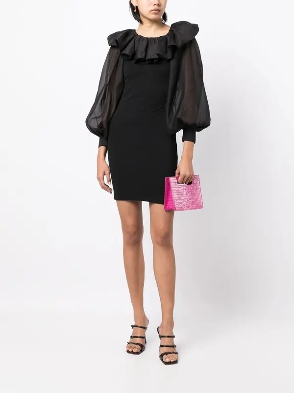 Karl Lagerfeld Big Collar Mini Dress