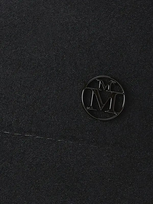 MAISON MICHEL Logo-plaque Cap - Black