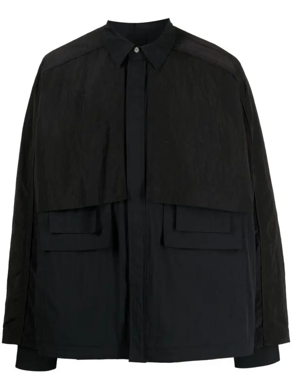 JUUN.J Panelled Lightweight Shirt Jacket