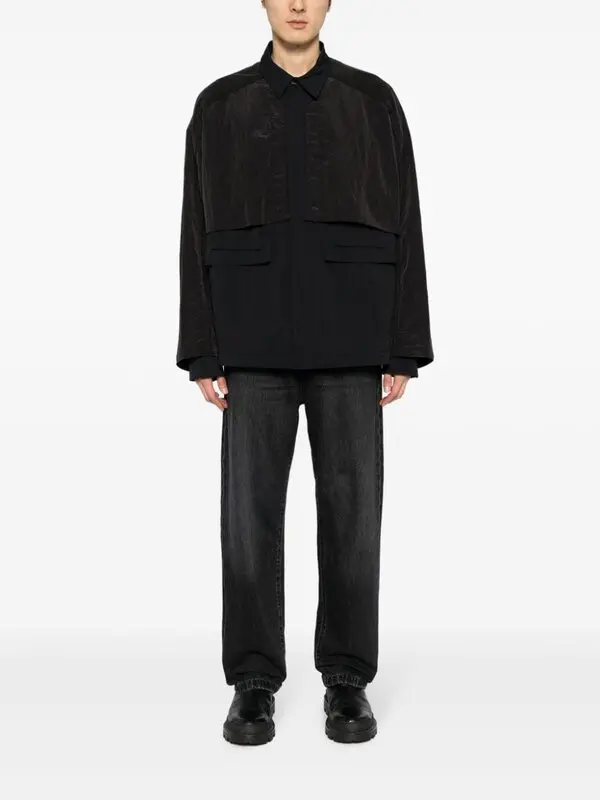 JUUN.J Panelled Lightweight Shirt Jacket