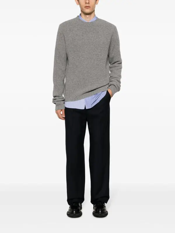 PT TORINO Virgin Wool Straight-leg Trousers