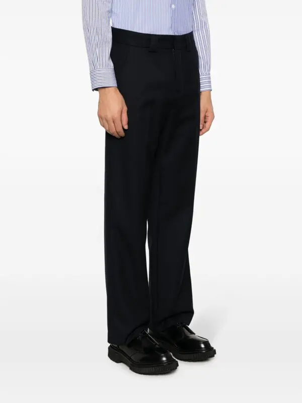 PT TORINO Virgin Wool Straight-leg Trousers