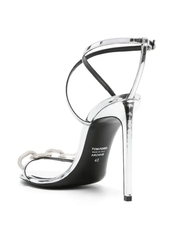 TOM FORD 105mm Crystal-embellished Sandals