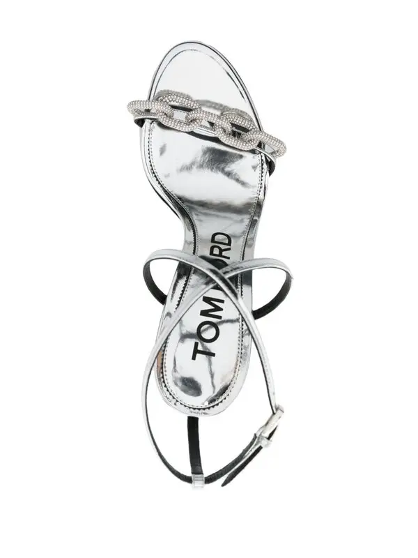 TOM FORD 105mm Crystal-embellished Sandals