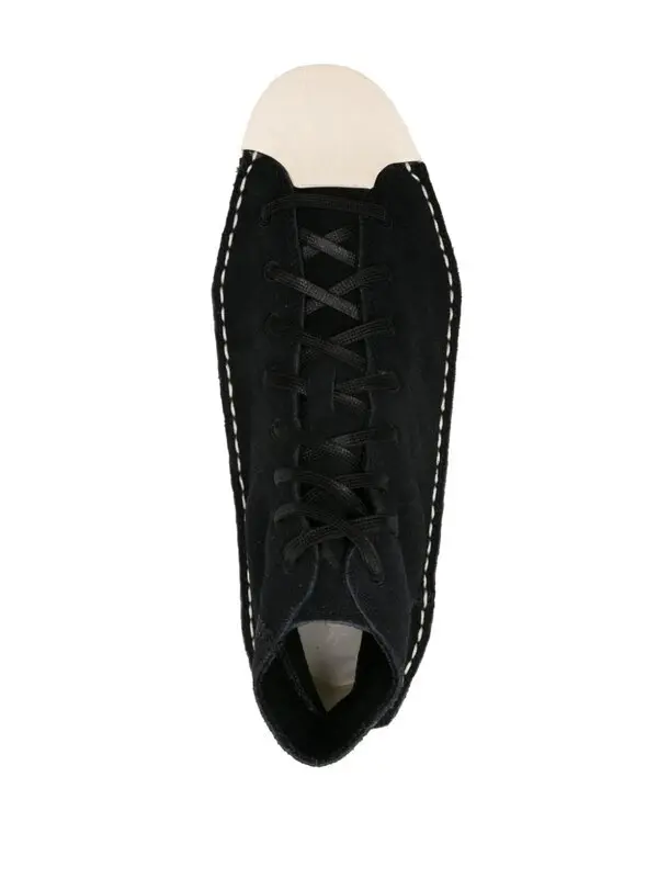 Y3 Lace-up Platform Sneakers - Black