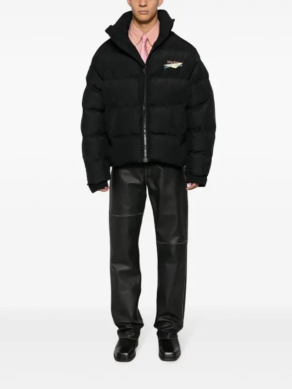 Martine Rose Logo-embroidered Padded Jacket