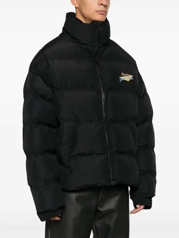 Martine Rose Logo-embroidered Padded Jacket