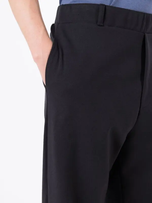 OSKLEN Fine-ribbed Straight-leg Trousers