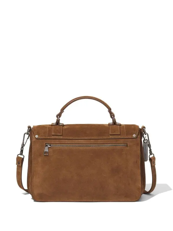 Proenza Schouler Medium Ps1 Suede Crossbody Bag - Brown
