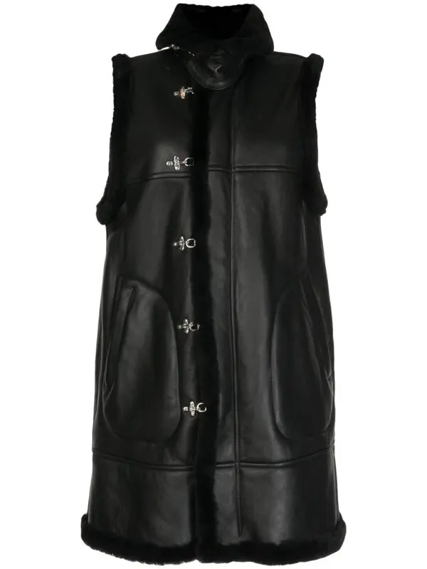 Noir Kei Ninomiya Long-length Leather Coat