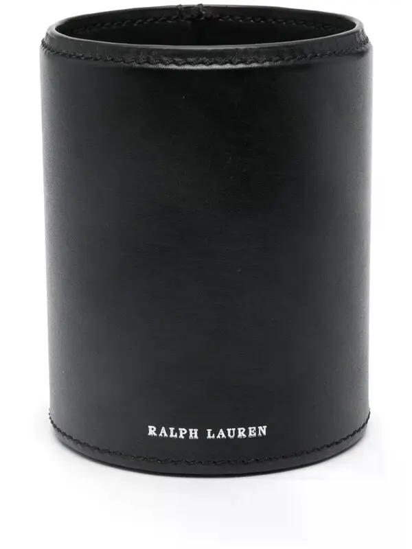 Ralph Lauren Brennan Logo-print Pencil Cup - Black