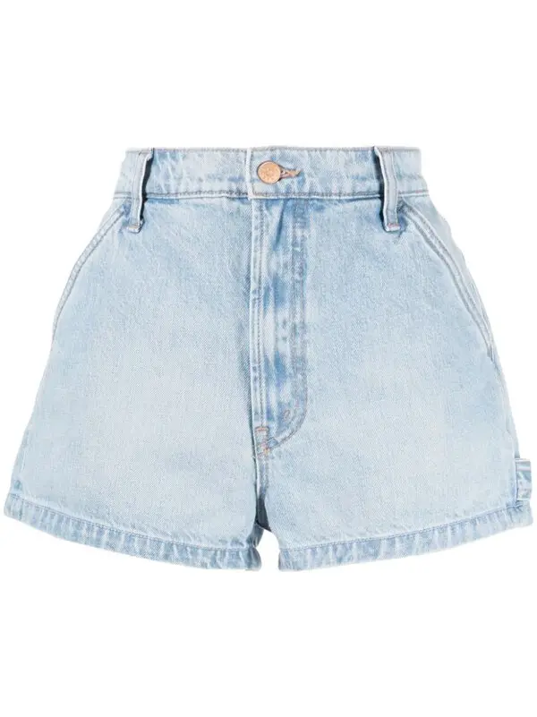 MOTHER Mid-rise Denim Shorts