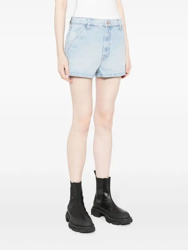 MOTHER Mid-rise Denim Shorts