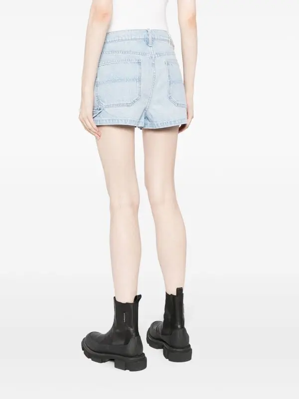 MOTHER Mid-rise Denim Shorts