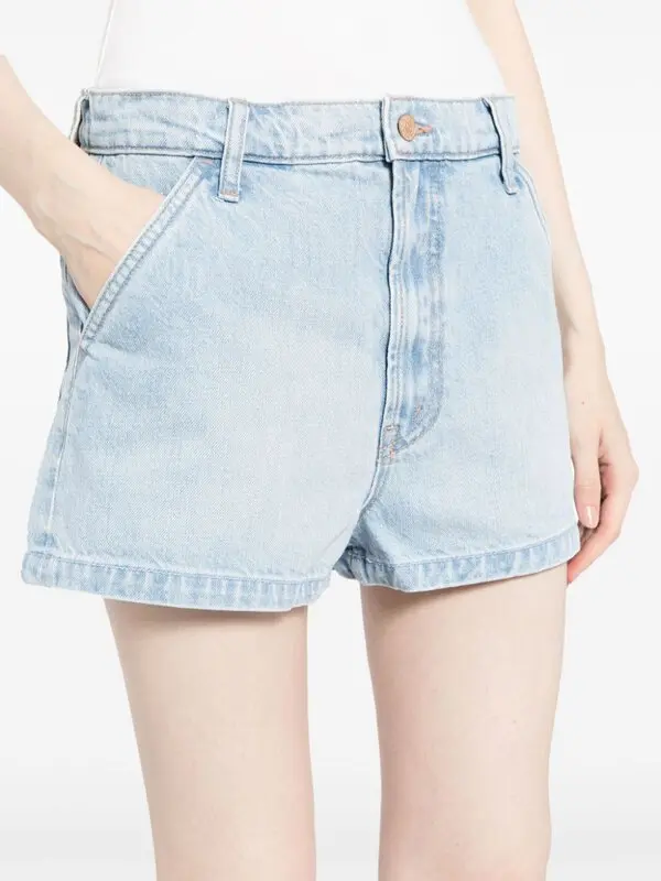 MOTHER Mid-rise Denim Shorts