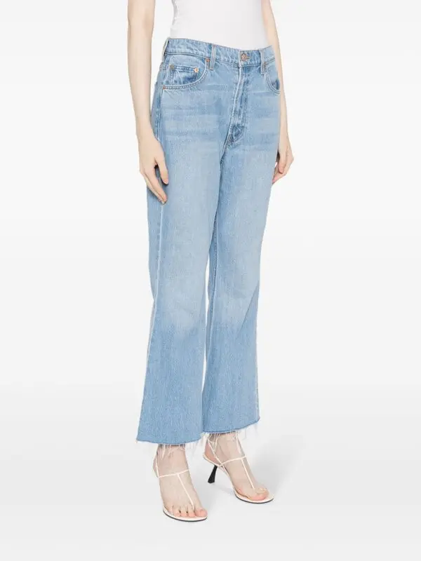 MOTHER Mid-rise Flared Jeans