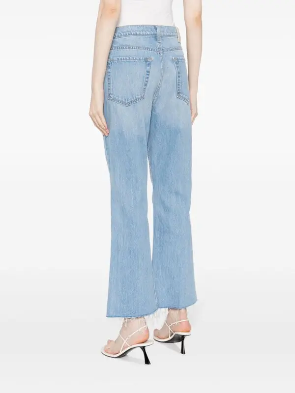 MOTHER Mid-rise Flared Jeans