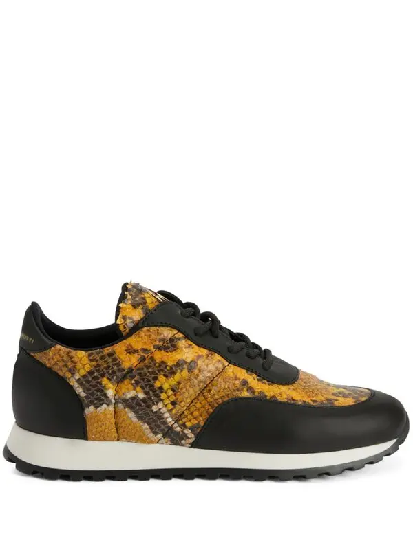 GIUSEPPE ZANOTTI Jimi Running Sneakers - Orange