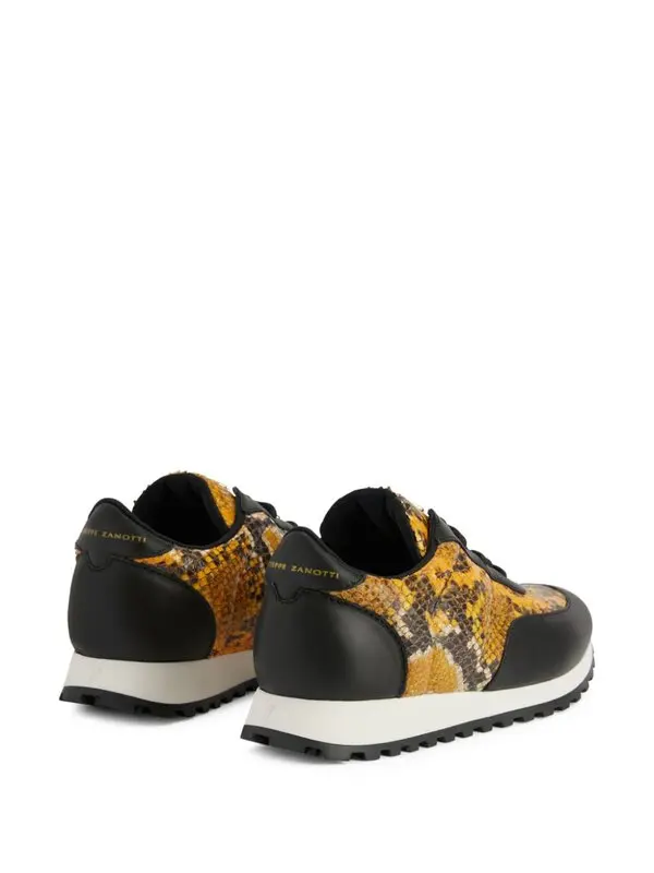 GIUSEPPE ZANOTTI Jimi Running Sneakers - Orange