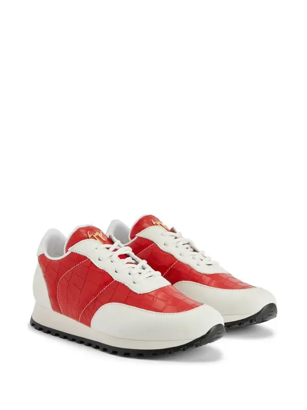 GIUSEPPE ZANOTTI Jimi Running Sneakers - Red