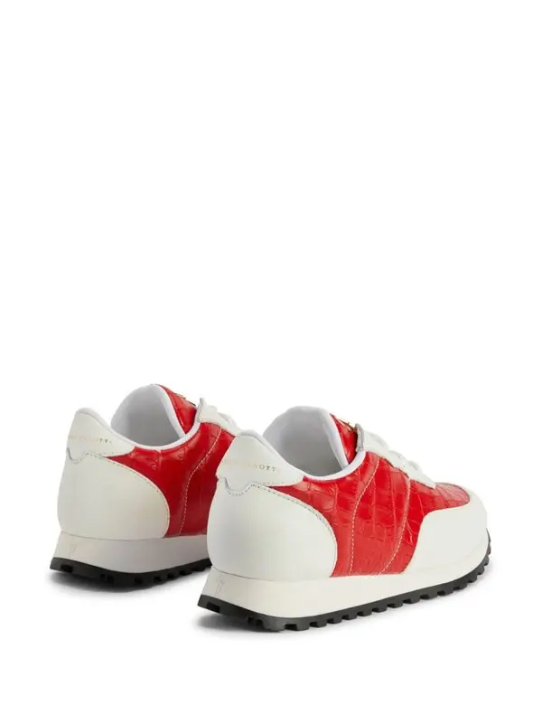 GIUSEPPE ZANOTTI Jimi Running Sneakers - Red
