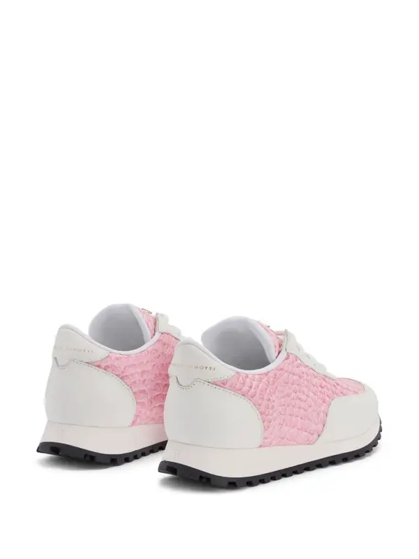 GIUSEPPE ZANOTTI Jimi Running Sneakers - Pink