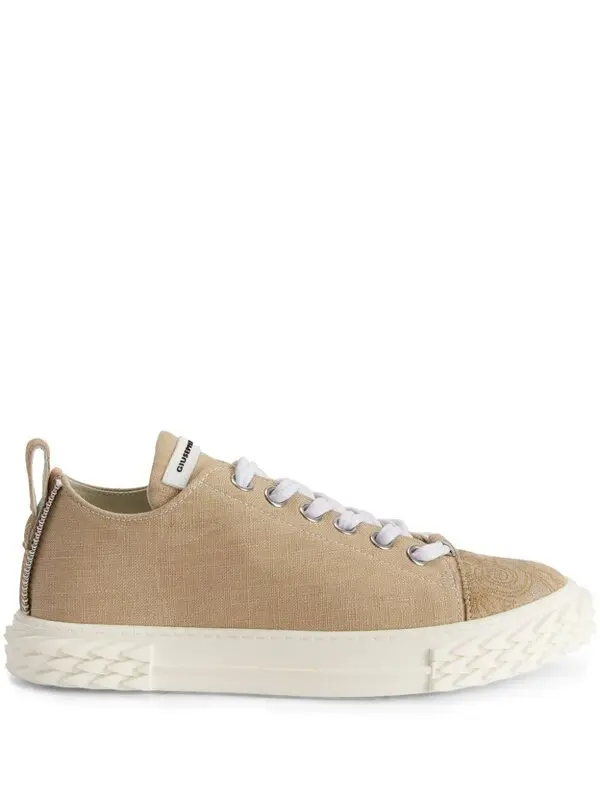 GIUSEPPE ZANOTTI Blabber Low Top Sneakers - Neutrals