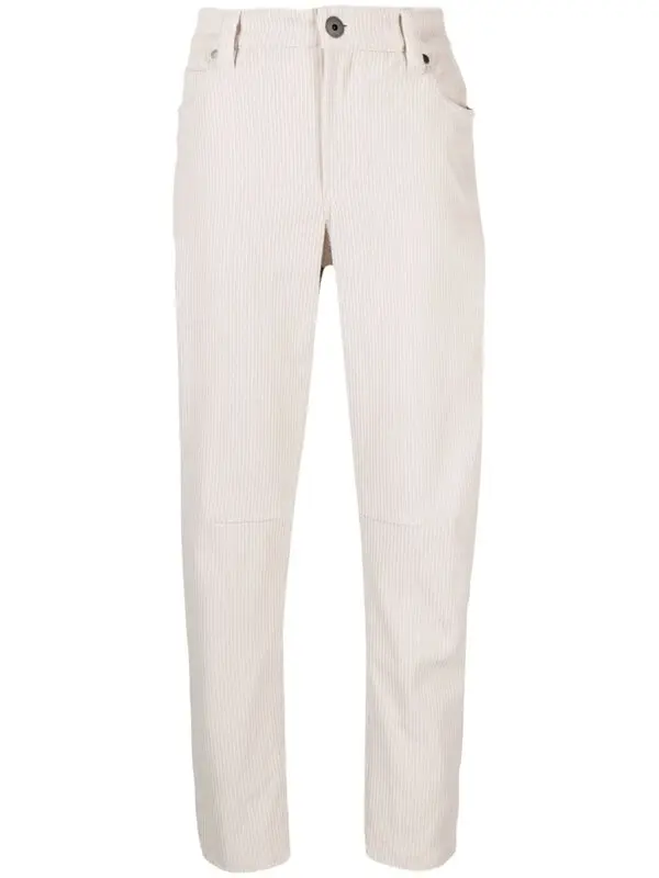 Brunello Cucinelli Tapered-leg Corduroy Trousers