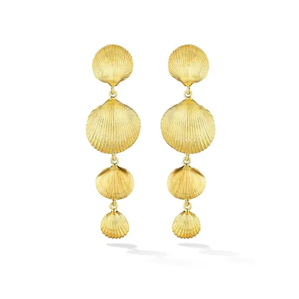 CADAR Shell Drop Earrings - One-color