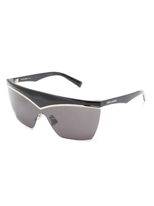 Saint Laurent Sl 614 Mask Sunglasses - Black