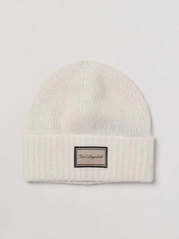 Karl Lagerfeld Hat - White