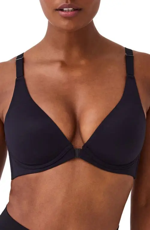 Spanx Spanxsmooth™ Bra-llelujah!® Adjustable Plunge Wireless Lift Bra - Very Black